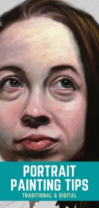How To Paint A Digital Portrait – Step-By-Step With Pictures