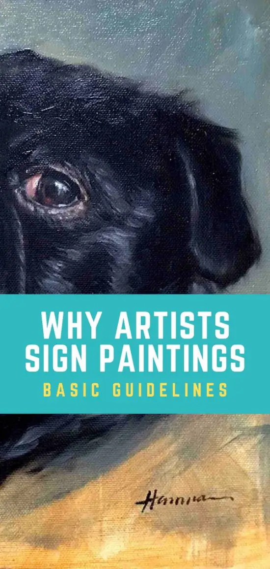 Should Artists Sign Their Paintings? Why is it important?